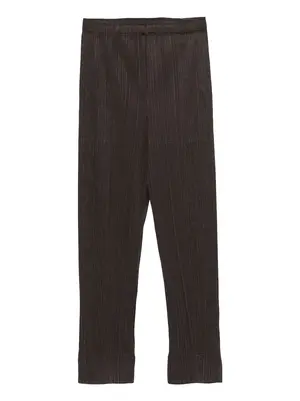 Issey Miyake Pleated Trousers - Grey