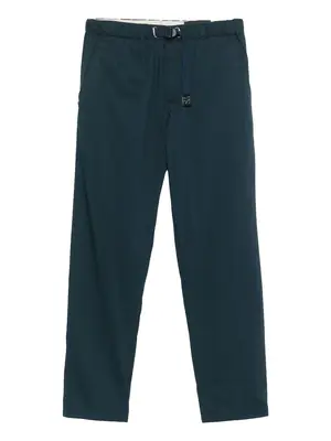 WHITE SAND Belted Trousers - Blue