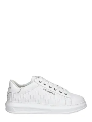 Karl Lagerfeld K/monogram Kapri Sneakers - White