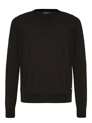 Dsquared2 Cotton Jumper - Black