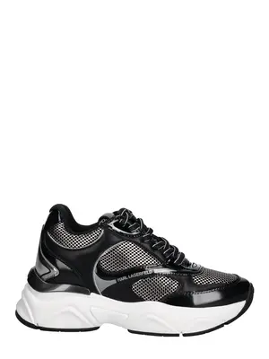 Karl Lagerfeld Komet Wedge Sneakers - Black