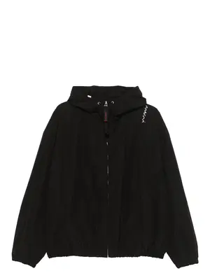 Marni Crinkled Hooded Jacket - Black
