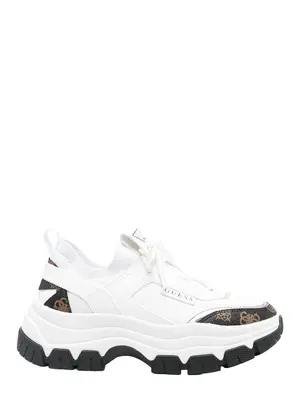 Guess Panelled Sneakers - White