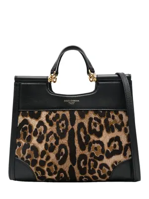 Dolce & Gabbana Small Sicily Tote - Black