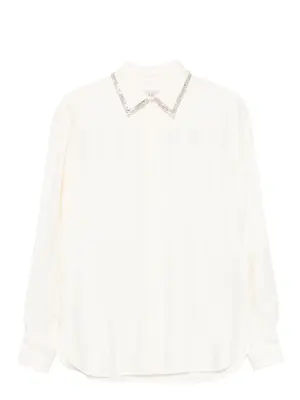 GOLDEN GOOSE Striped Shirt - Neutrals