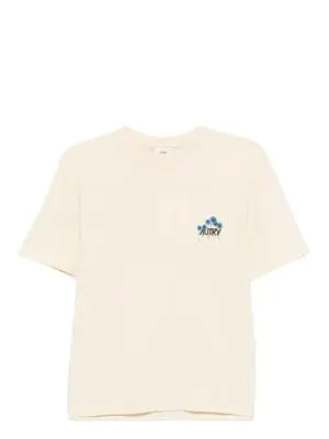 AUTRY Logo-print T-shirt - Neutrals