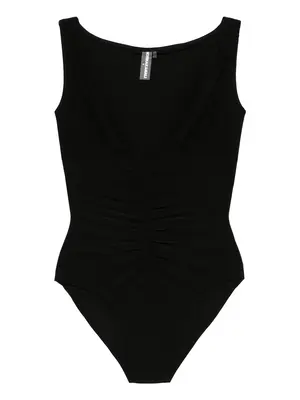Norma Kamali Tara Bodysuit - Black
