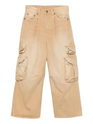R13 Cargo Trousers - Brown