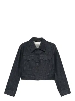 LEMAIRE Two Pocket Cropped Jacket - Blue