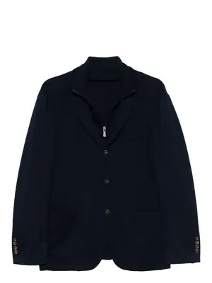 Eleventy Layered Blazer - Blue
