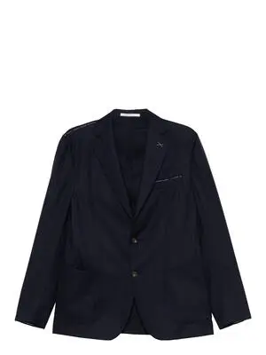 Eleventy Cashmere Blazer - Blue