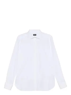 Zegna Poplin Shirt - White