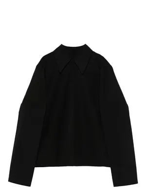 JIL SANDER Classic-collar Shirt - Black