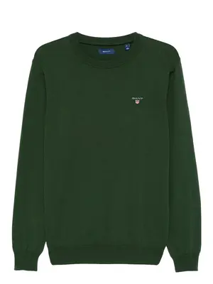 Gant Crew-neck Sweater - Green