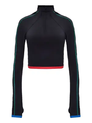 Casablanca Long-sleeve Jersey - Black