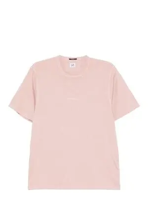 C.P. COMPANY Logo-print T-shirt Pink