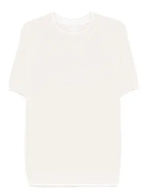 Eleventy Fine-knit T-shirt - Neutrals