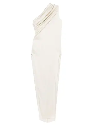 Rick Owens Athena Arrowhead Maxi Dress - Neutrals