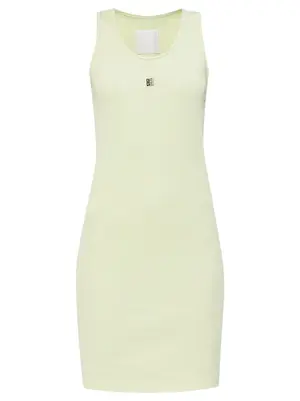Givenchy 4g-plaque Dress - Green