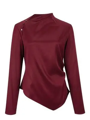 SHANGHAI TANG Shanghai Tang Button-Up Blouse