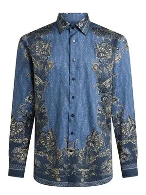 Etro Printed Shirt - Blue