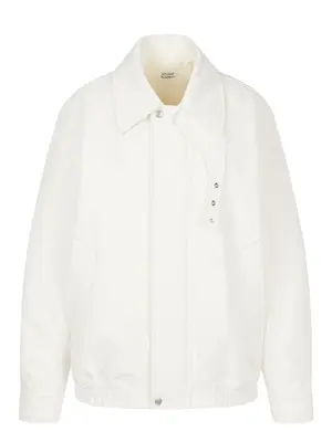 STUDIO TOMBOY Turn-up Collar Jacket - White