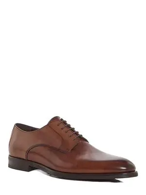 To Boot New York Plain Toe Oxfords - Medium Brown