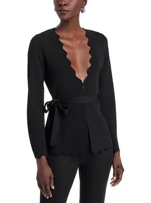 ELIE TAHARI Serenda Belted Sweater