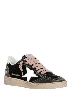 GOLDEN GOOSE Ball Star Low Top Sneakers - Antracitew