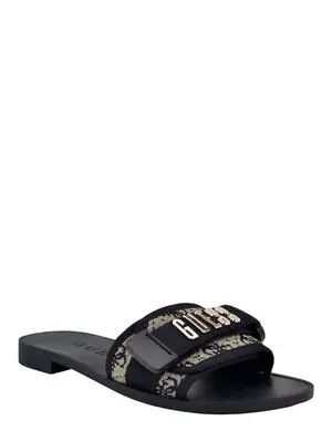 Guess GUESS Elyze Slide Sandal Dark Blue