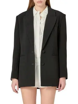 ENGLISH FACTORY English Factory Longline Blazer