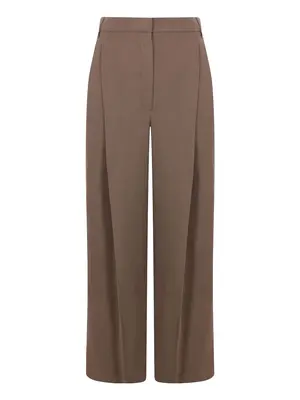 Brunello Cucinelli Straight-leg Trousers - Brown