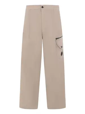 C.P. COMPANY C.P. Company Straight-Leg Trousers Neutrals