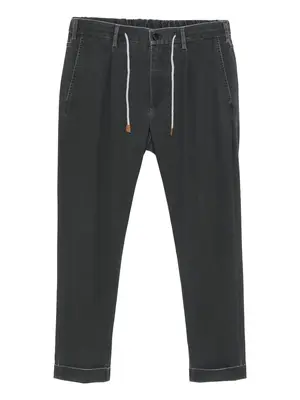Eleventy Tapered Trousers - Black