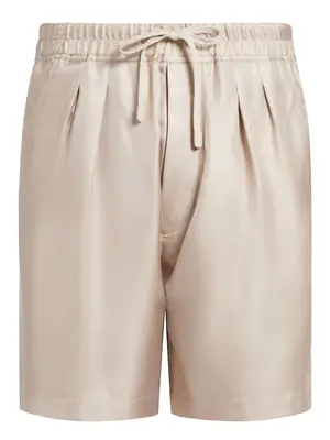 TOM FORD Silk Shorts - Neutrals
