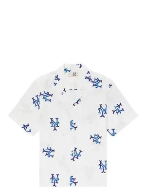 Aimé Leon Dore X New York Mets Leisure Shirt - White