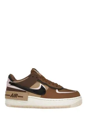 Nike Air Force 1 Low Shadow Sneakers - Light British Tan/pink Foam/hemp