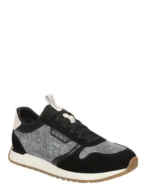 Vionic Monarch Sneaker - Heathered Black