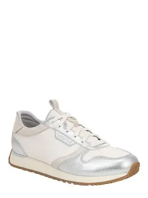 Vionic Monarch Sneaker - Ivory/silver