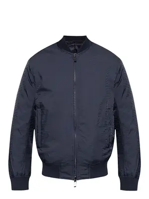 Emporio Armani Reversible Bomber Jacket - Blue