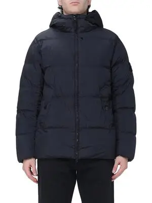 STONE ISLAND Stone Island Padded Hooded Nylon Jacket With Compass Logo
