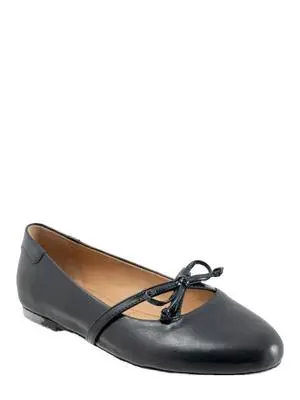 Trotters Trotters Carissa Ballet Flat Navy