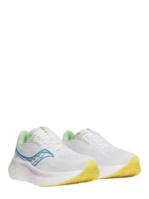 Saucony Saucony Ride 18 Sneaker White/ Verbana