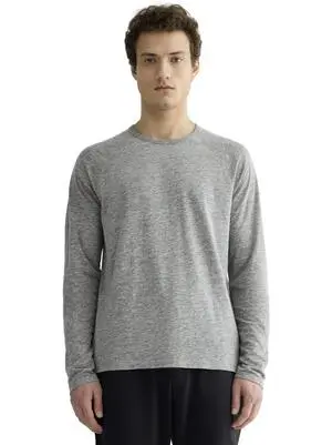 Everlane Everlane Rec Long-Sleeve Heathered Grey