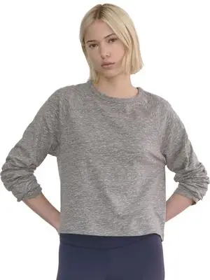 Everlane Perform Crewneck T-Shirt Heathered Grey
