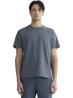 Everlane Rec Crew Neck Tshirt - Heathered Navy