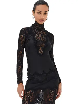 Rabanne Haut Blouse - Black