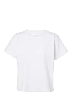 LESET Margo Cotton Jersey T-shirt - White