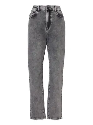 Ag Lanzarote Straight-leg Jeans - Grey