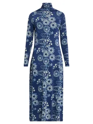 MARIE OLIVER Marie Oliver Paxton Floral-Print Midi Dress Orion-1